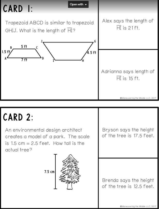[GET ANSWER] math stuff help please open with card i trapezoid abcd is ...