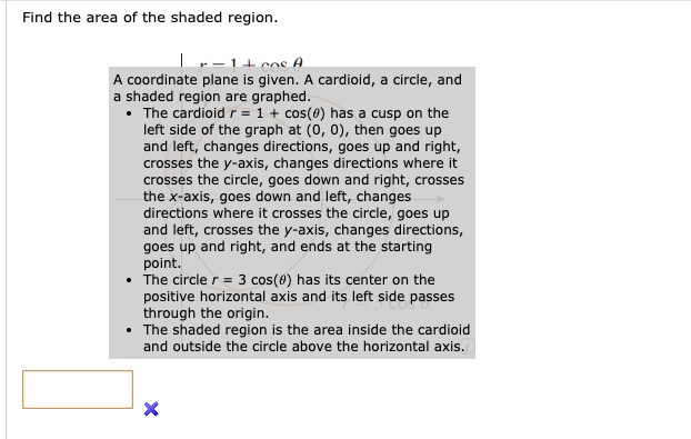 [GET ANSWER] find the area of the shaded region coordinate plane is ...