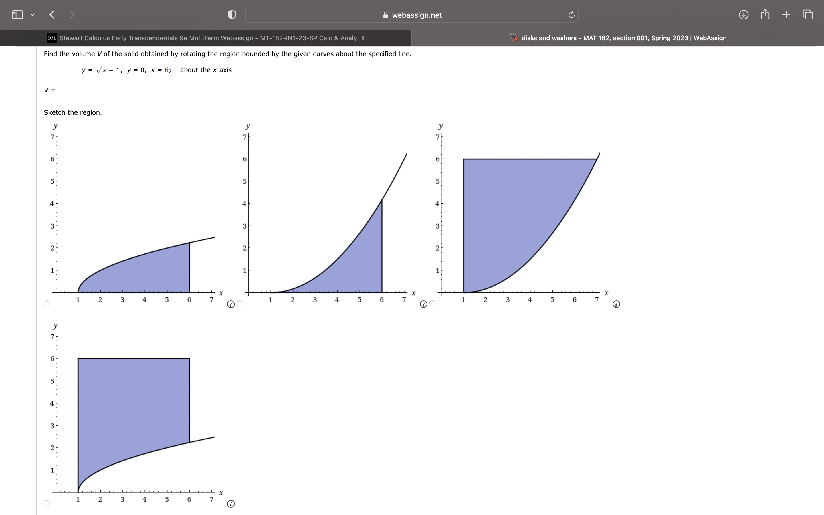 SOLVED: D2L. Stewart Calculus Early Transcendentals 9e MultiTerm ...