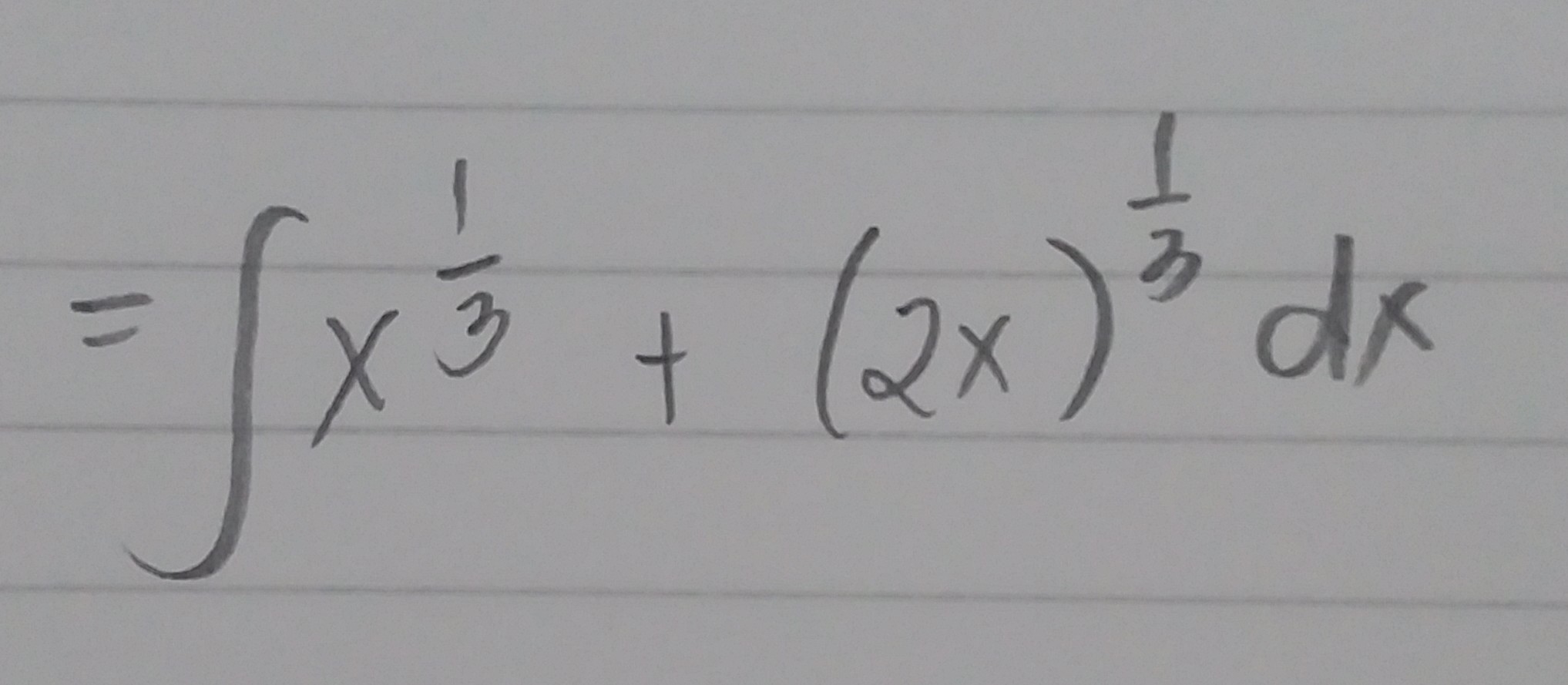 SOLVED X 1 3 2 X 1 3 D X