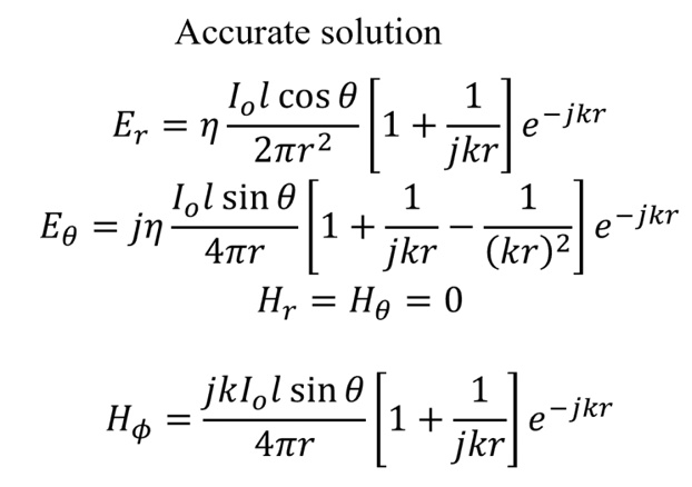 SOLVED: Consider a small Hertzian dipole antenna oriented along the z ...