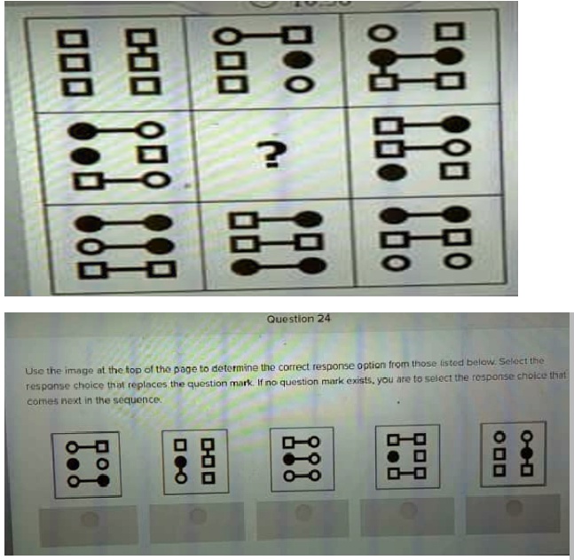 ? Question 24 Use the image at the top of the page to determine the ...