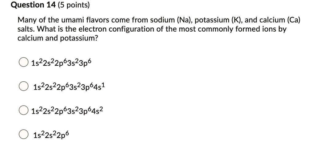 SOLVED: Question 14 (5 points) Many of the umami flavors come from ... SOLVED: Question 14 (5 points) Many of the umami flavors come from ...