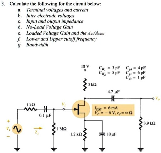 VIDEO solution: Calculate the following for the circuit below ... VIDEO solution: Calculate the following for the circuit below ...
