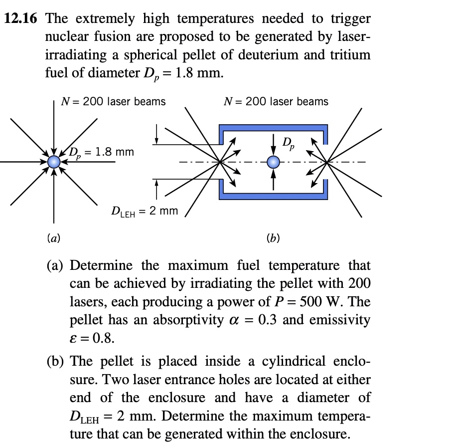 12.16 The extremely high temperatures needed to trigger nuclear fusion are proposed to be ...