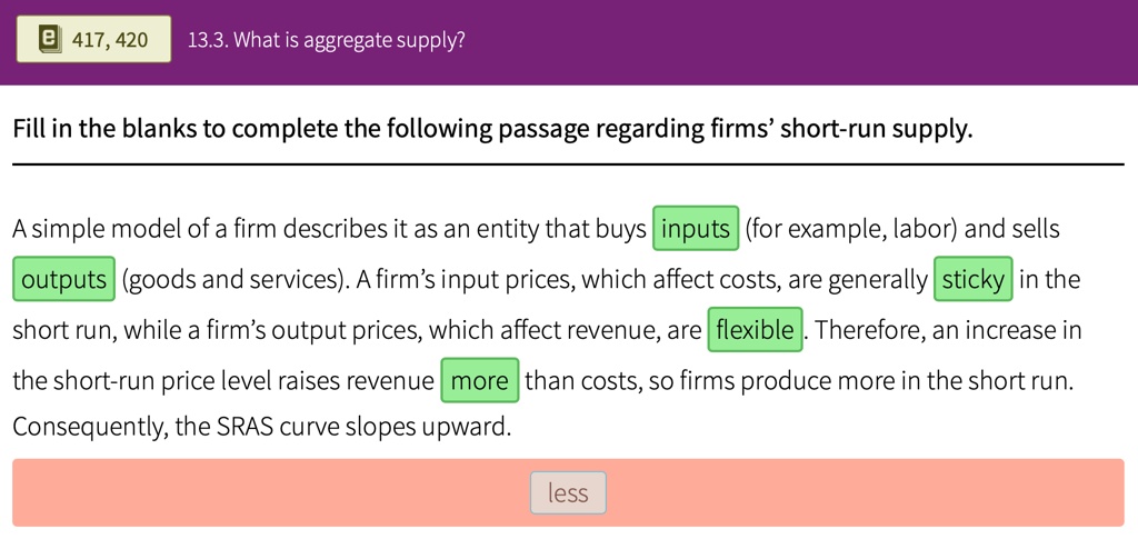 SOLVED: A simple model of a firm describes it as an entity that buys ...