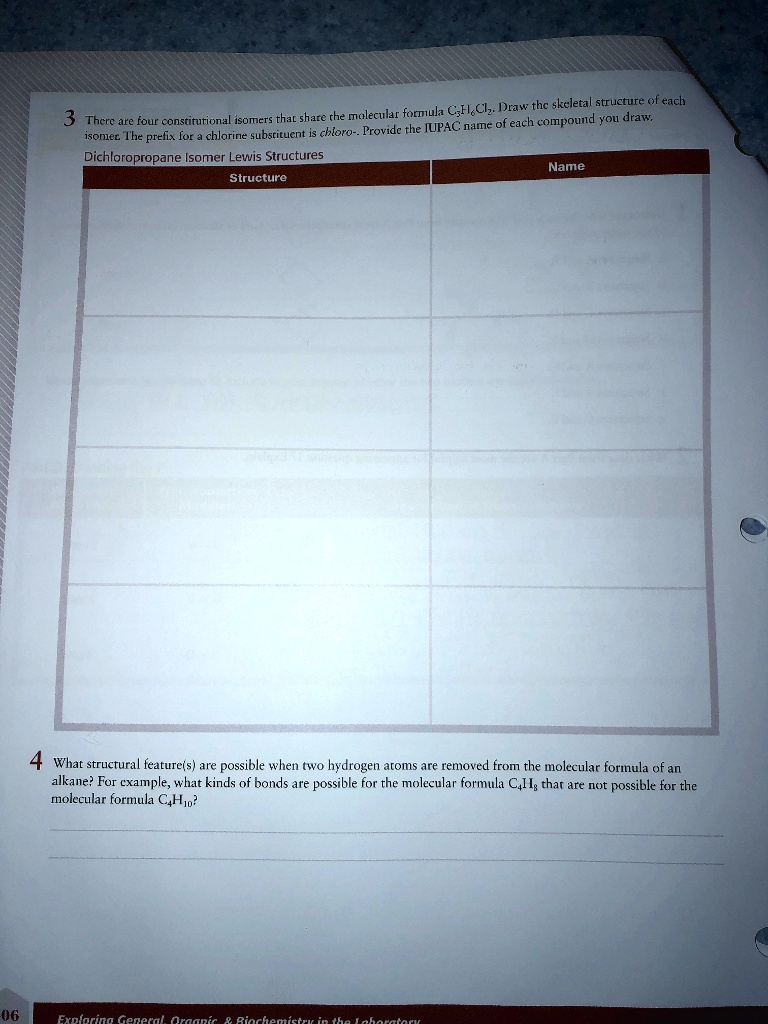 Solved Draw Thc Skeletal Structure Of Each Thcrc Are Four Constitutiona Isomcrs That Share Rhe
