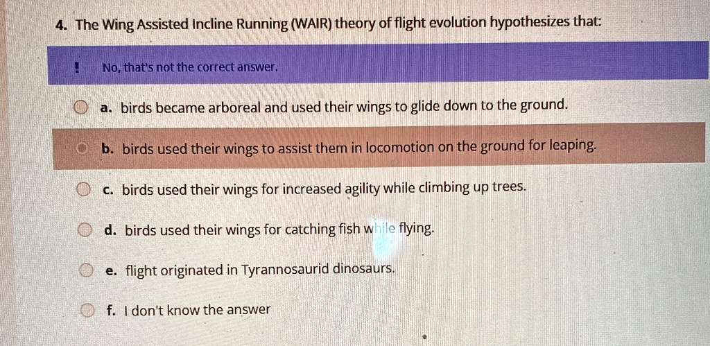 [GET ANSWER] 4 the wing assisted incline running wair theory of flight ...