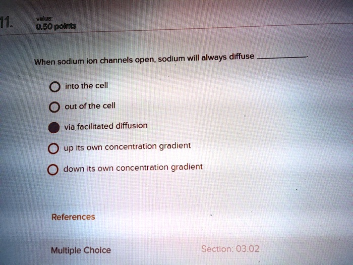 i1 1050 pa when sodium ion channels open sodium will always diffuse into the cell out of the ...