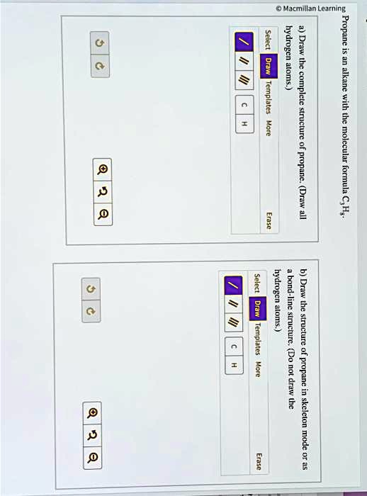 Macmillan Learning Propane is an alkane with the molecular formula C3H8 ...