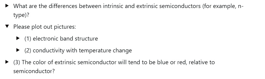 SOLVED: What are the differences between intrinsic and extrinsic ...