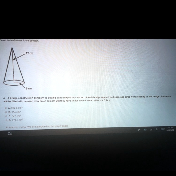 A bridge construction company is putting cone-shaped tops on top of ...