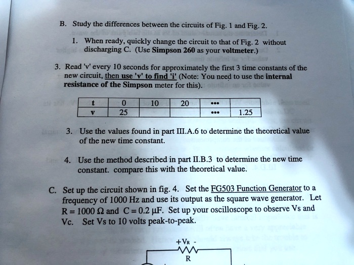 B. Study the differences between the circuits of Fig. 1 and Fig. 2. 1 ...