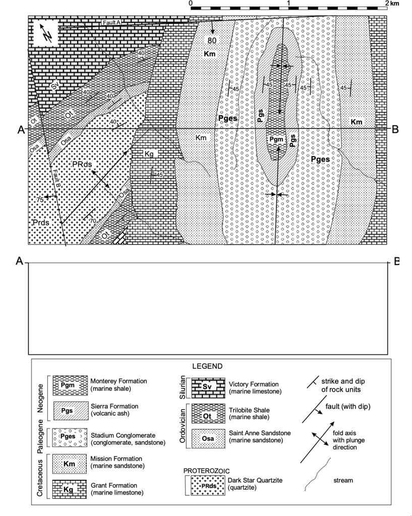 SOLVED: This map will help us learn how to read topography. Use this map to complete the ...