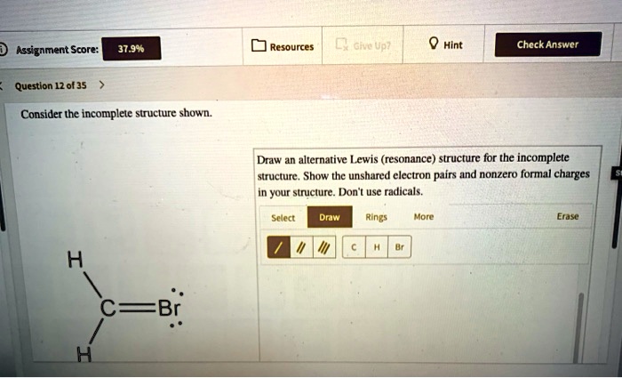 SOLVED: Assignment Score: 37,.996 Resources Gho Up? Hint chcck Answcr Question 12 of 35 Consider ...
