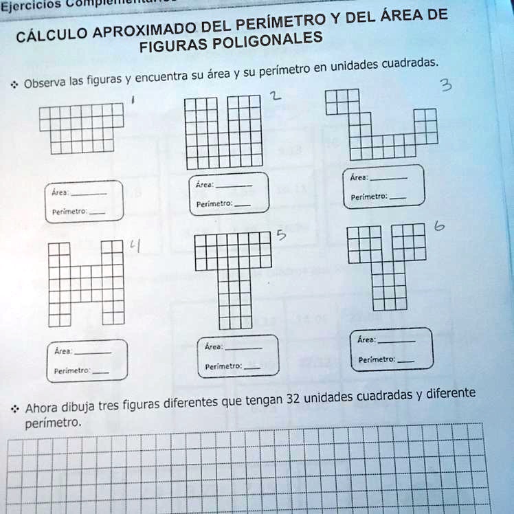 SOLVED: Saben las respuestas de esta tarea Ejercicios Compic PERIMETRO ...
