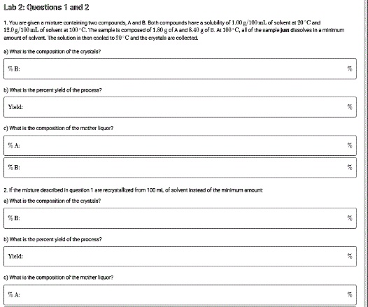 Lab 2: Questions 1 and 2 1. You are given a mixture...