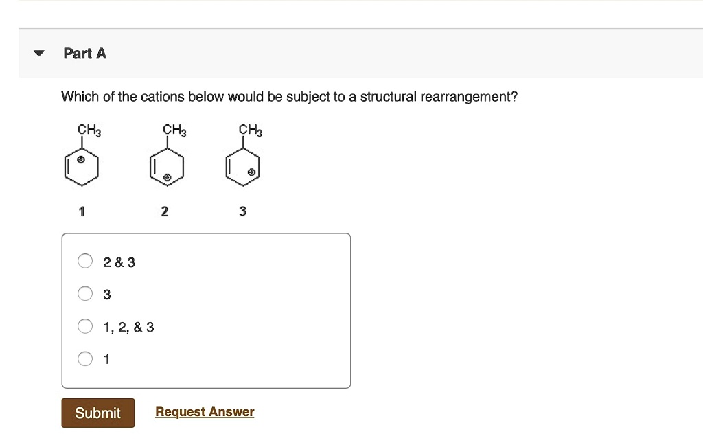 SOLVED: Part A Which of the cations below would be subject to a ...