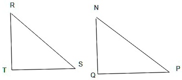 SOLVED: 'If triangle RST is congruent to triangle NPQ which of the ...