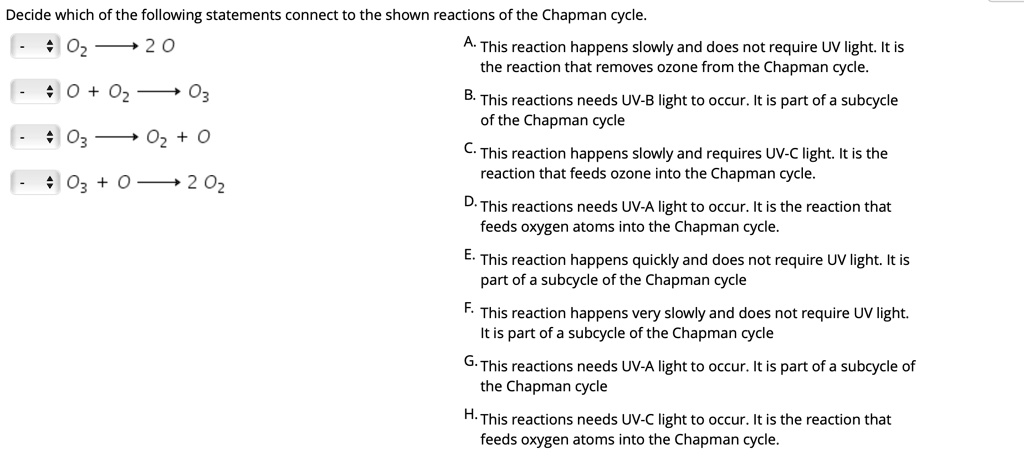 SOLVED: Decide which of the following statements connect to the shown ...