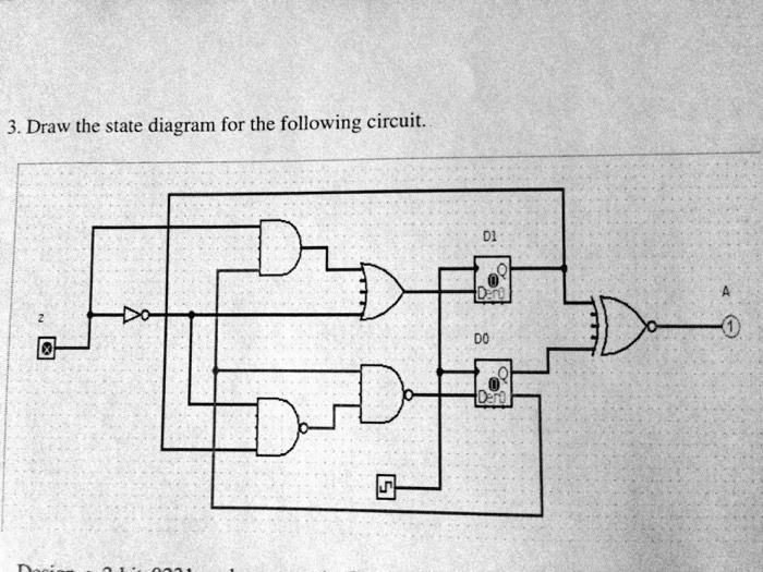 SOLVED: Solve this problem.. 3.Draw the state diagram for the following ...