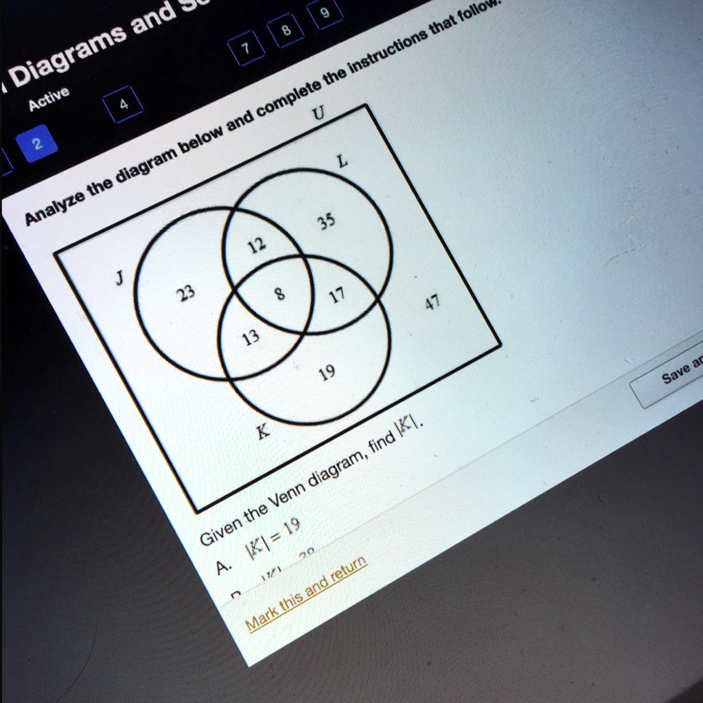Analyze the diagram below and complete the instructions that follow. U J L 12 23 35 8 13 17 19 K ...