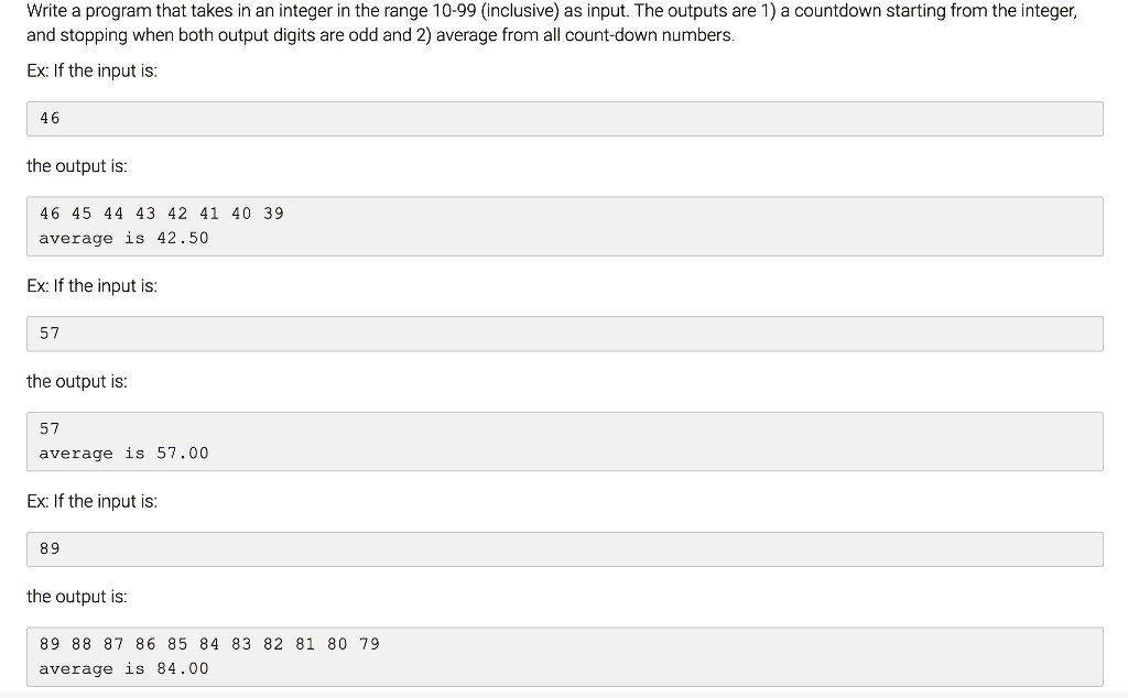 Solved In C Program Please Without Any Bool Functions Too Write Program That Takes In An