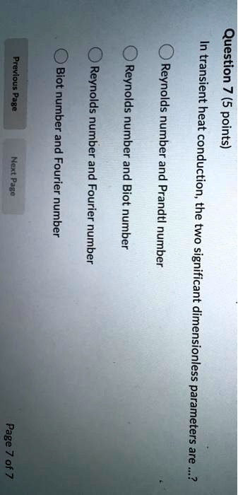 Previous Page: Biot number and Fourier number Reynolds number and ...