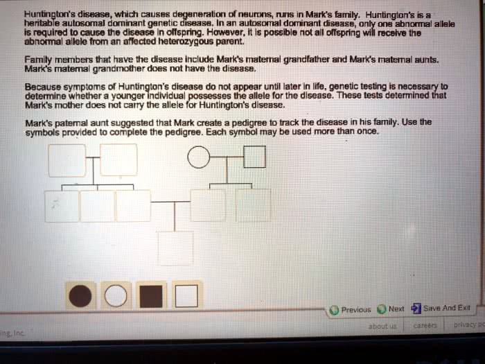 SOLVED: " Huntington's disease, which causes degeneration of neurons ...