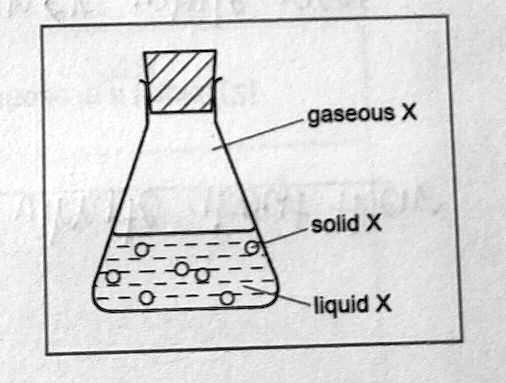 gaseous X solid X liquid X
