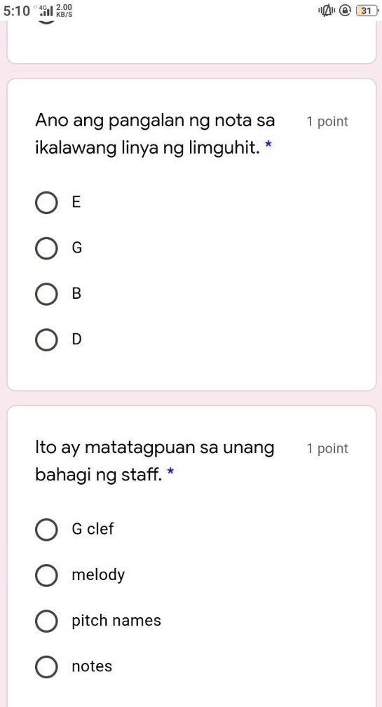 Pa help po please. Thank you po. 5.10 SGI R88. Ano ang pangalan ng nota ...