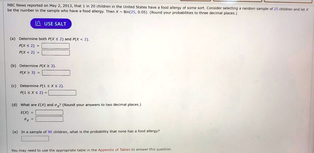 nbc news reported on may 22013that 1 in 20 children in the united ...