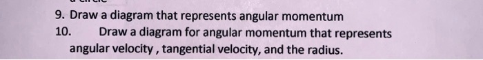 9 draw a diagram that represents angular momentum 10 draw a diagram for ...