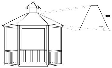 SOLVED: 'You are building a gazebo for your mom; you want it to look ...