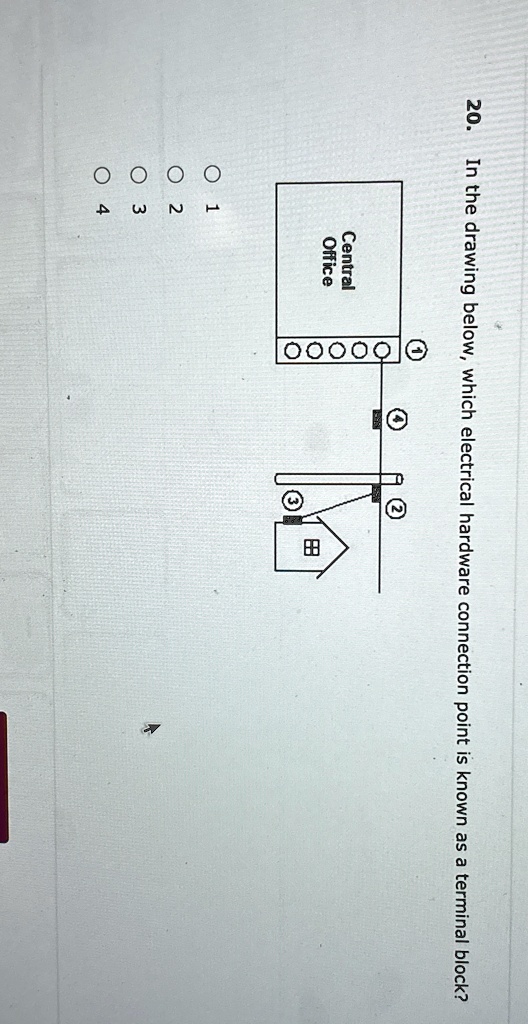 20 in the drawing below which electrical hardware connection point is ...