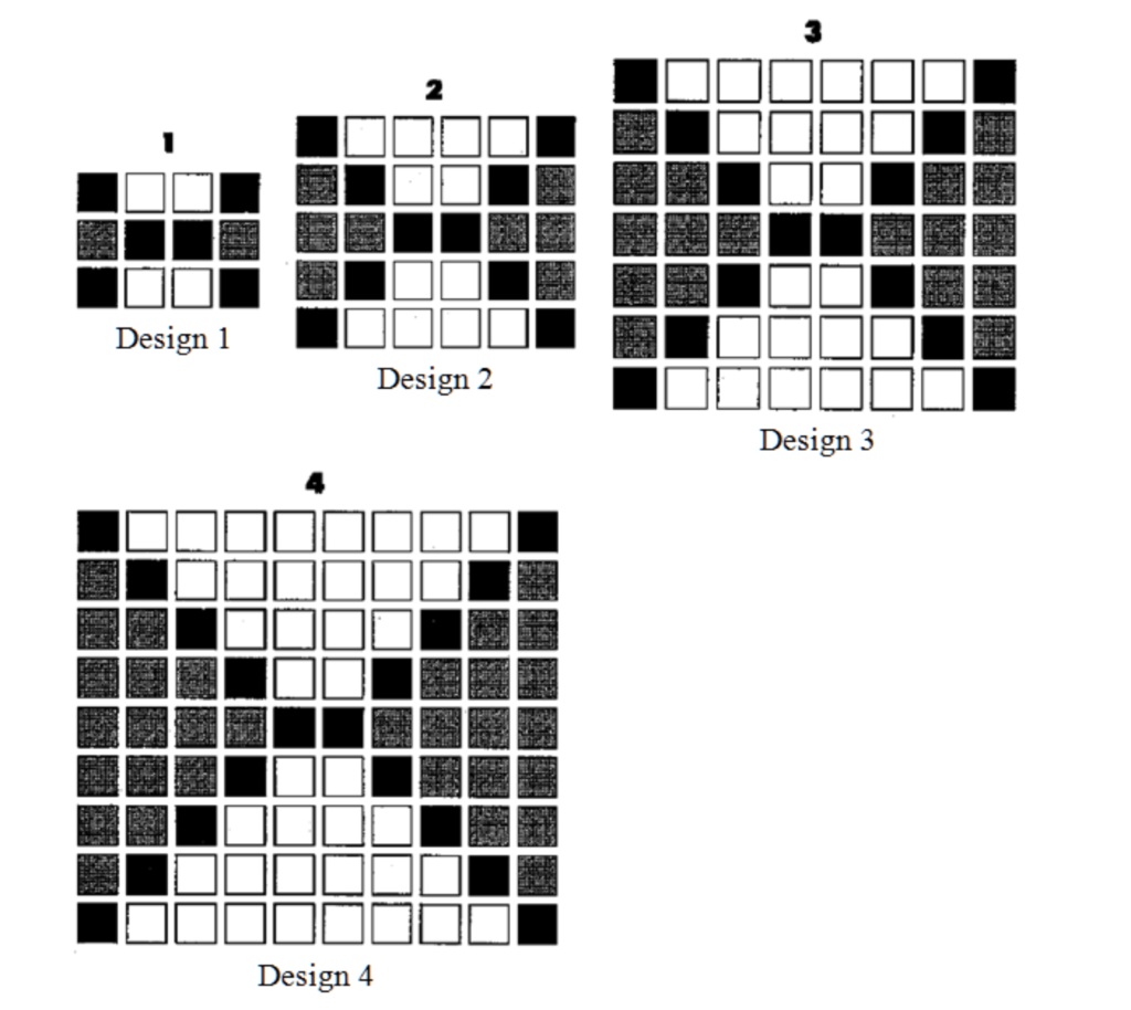 SOLVED: Design 1 Design 2 Design 3 Design 4