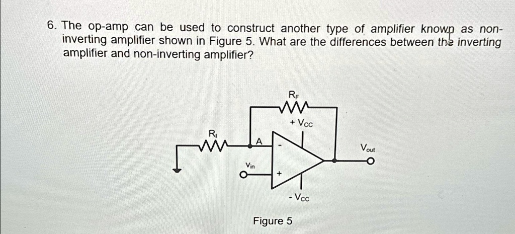 6. The op-amp can be used to construct another type of amplifier known ...