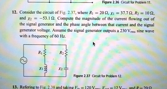 SOLVED: Figure 2.36 Circuit for Problem 11 Consider the circuit of Fig. 2.37, where Rt = 20 Î ...