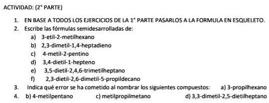 SOLVED: ayuda porfavor es para hoy. ACTIVIDAD: (2 PARTE) EN BASE TODOS ... SOLVED: ayuda porfavor es para hoy. ACTIVIDAD: (2 PARTE) EN BASE TODOS ...