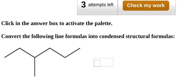 SOLVED: 3 attempts left Check my work Click in the answer box to activate the palette. Convert ...