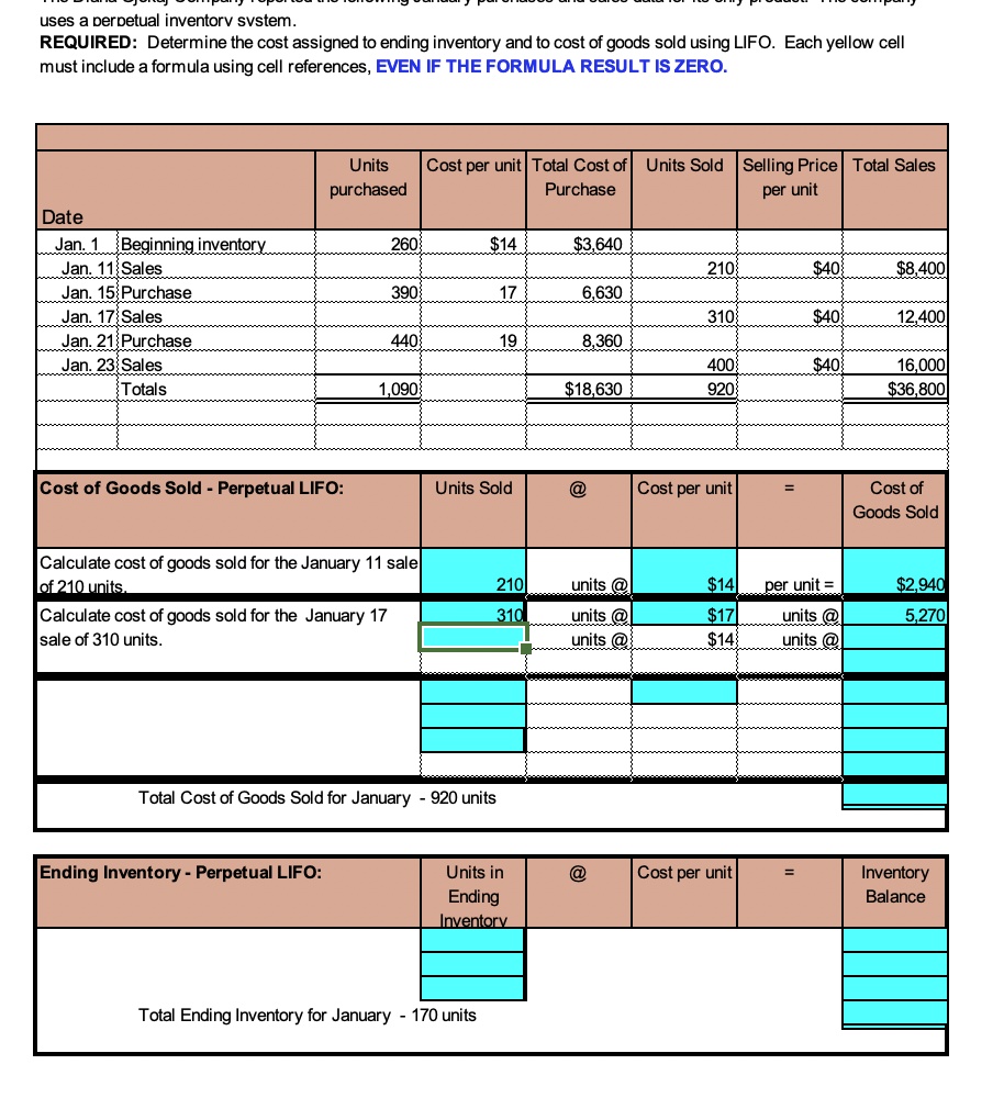 SOLVED: The company reported the following January purchases and sales ...
