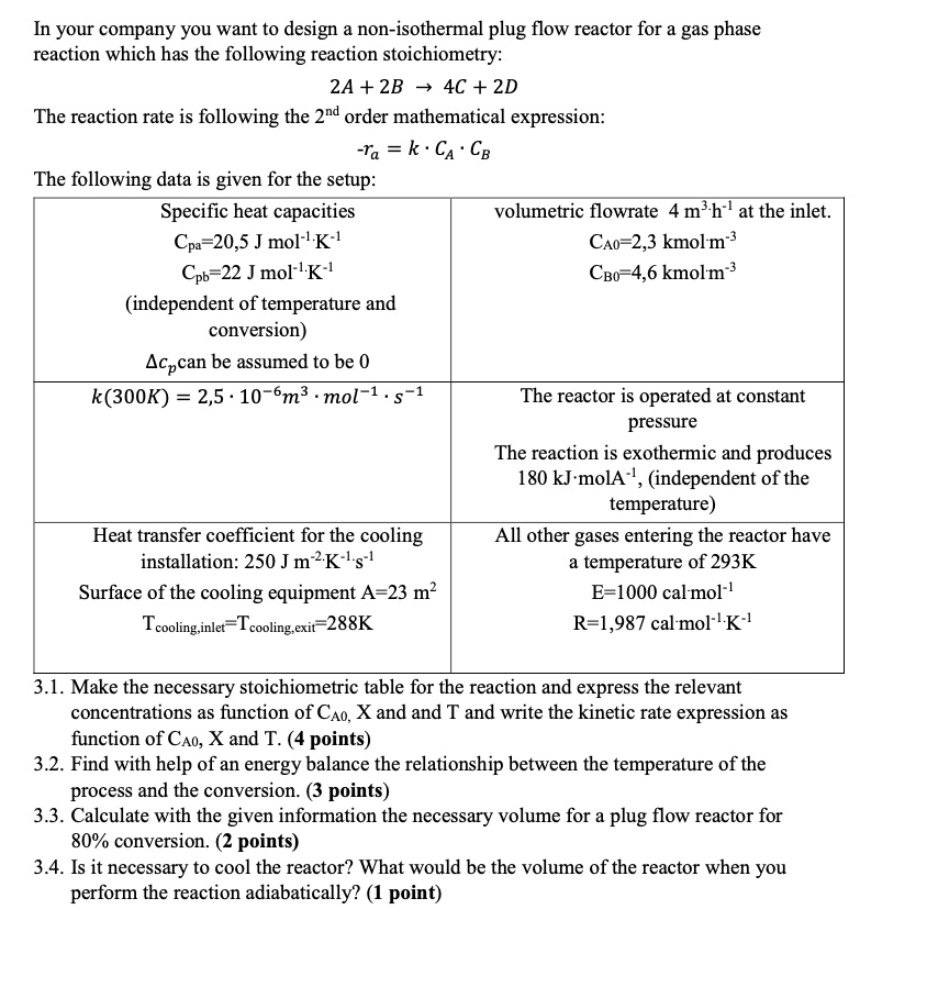 SOLVED: I need help with question 3.1. In your company, you want to ...