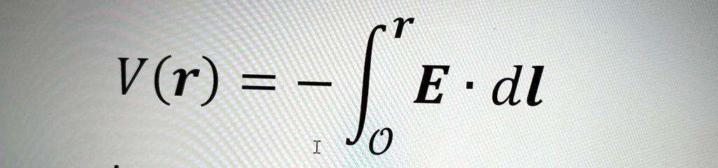 SOLVED: Using the equation, find the potential inside and outside a ...
