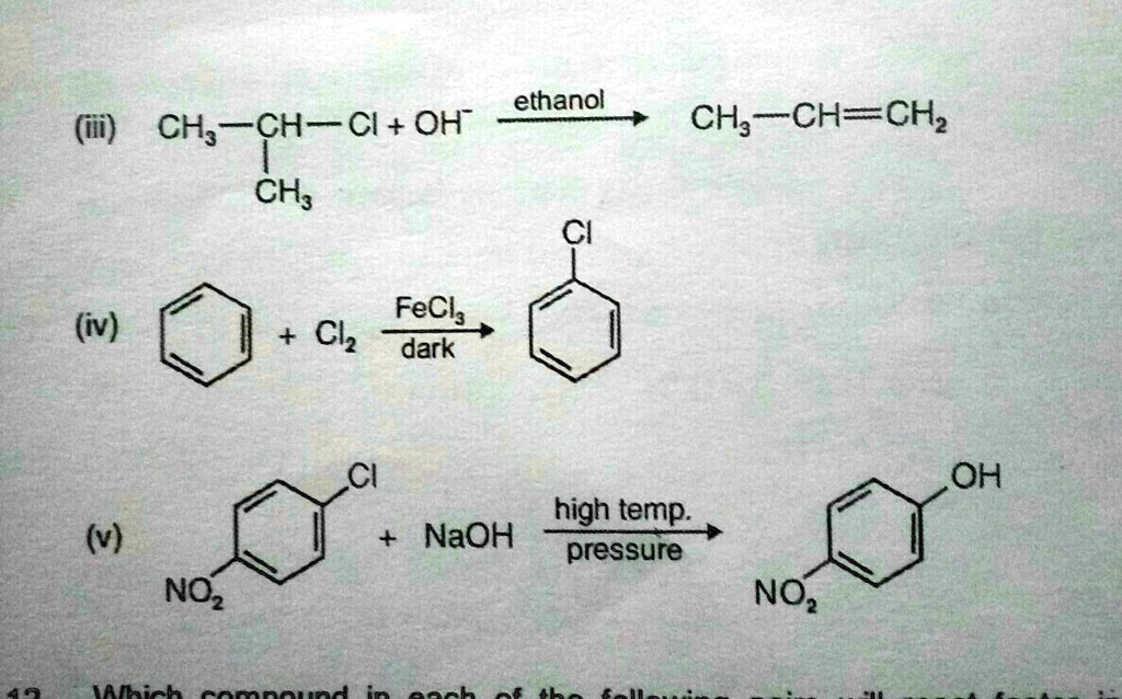 SOLVED: 'give mechanism of the following reactions.' SOLVED: 'give mechanism of the following reactions.'