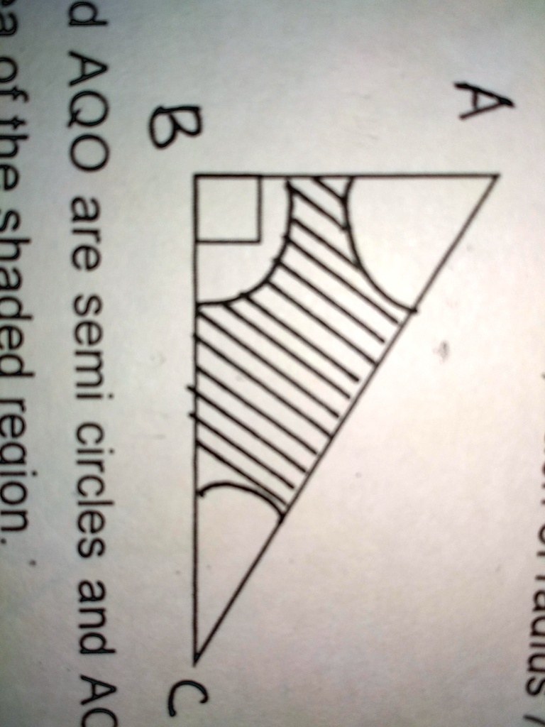 SOLVED: ABC is a triangle right angled at B with AB = 14 cm and BC = 24 cm. With the vertices A ...