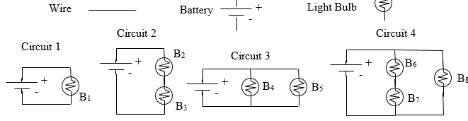 SOLVED: D) Using the Circuit Simulator, build the four circuits shown ...