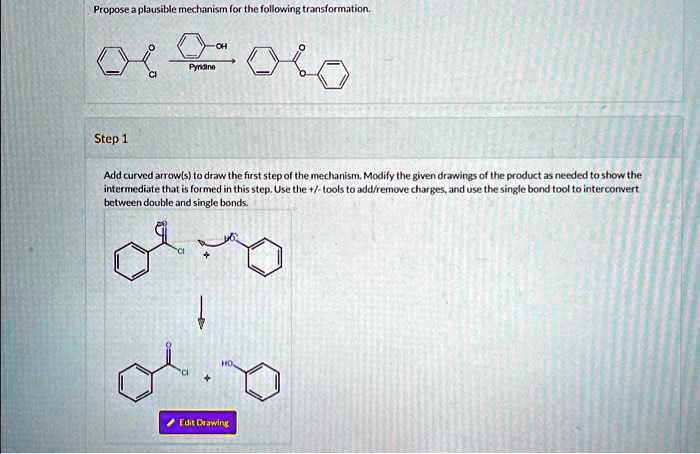 SOLVED: What are the 3 steps for a reaction mechanism? Propose a plausible mechanism for the ...