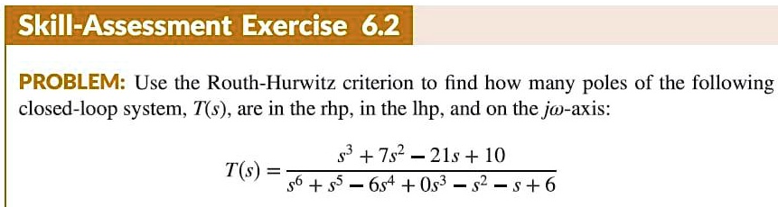Please solve this question as soon as possible. Subject name: Control ... Please solve this question as soon as possible. Subject name: Control ...
