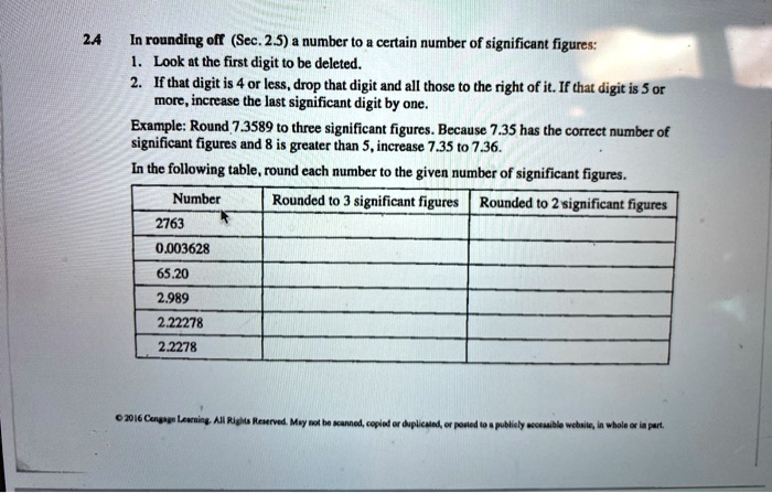 in rounding oft sec25 numbcr t0 certain number of significant figures ...