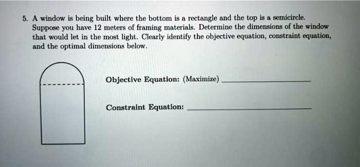SOLVED: window is being built where the bottom is rectangle and the top ...